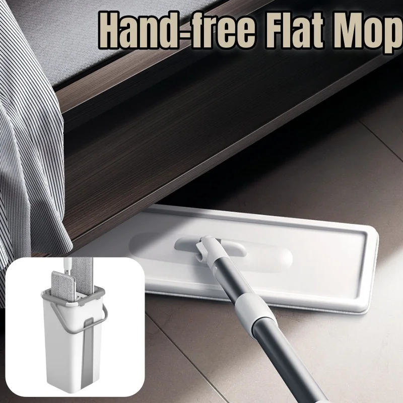 360-Rotating-Flat-Mop-Automatic-Rebound-Microfiber-Water-Locking-Mop ...