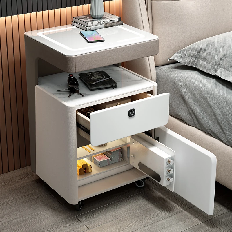 Smart-bedside-table-with-integrated-safe-wireless-charging-fingerprint ...