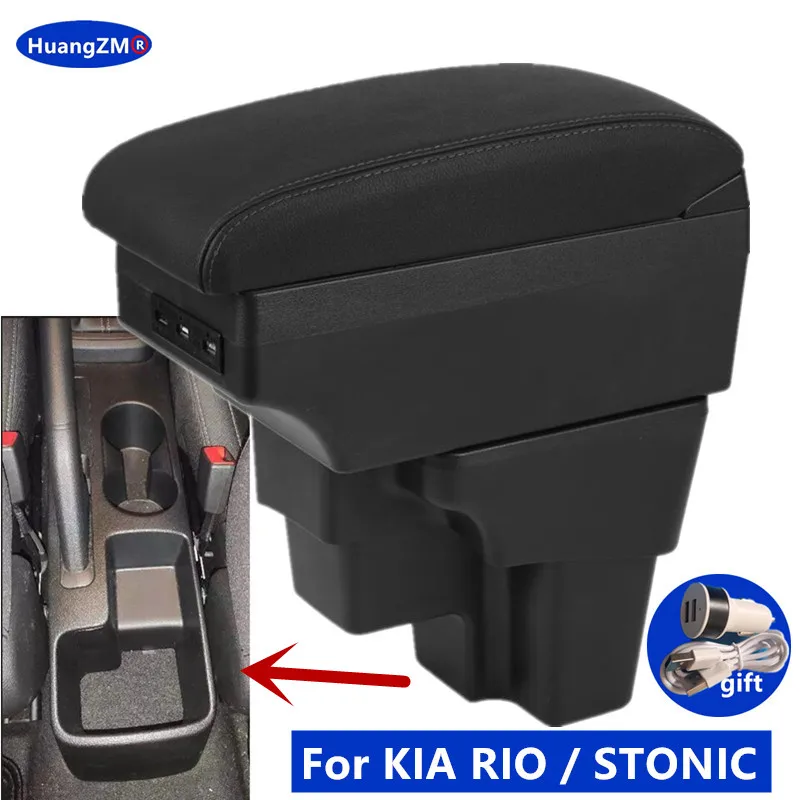 For-KIA-RIO-Armrest-box-For-KIA-STONIC-KIA-Rio-lx-Cerato-Armrest-box ...