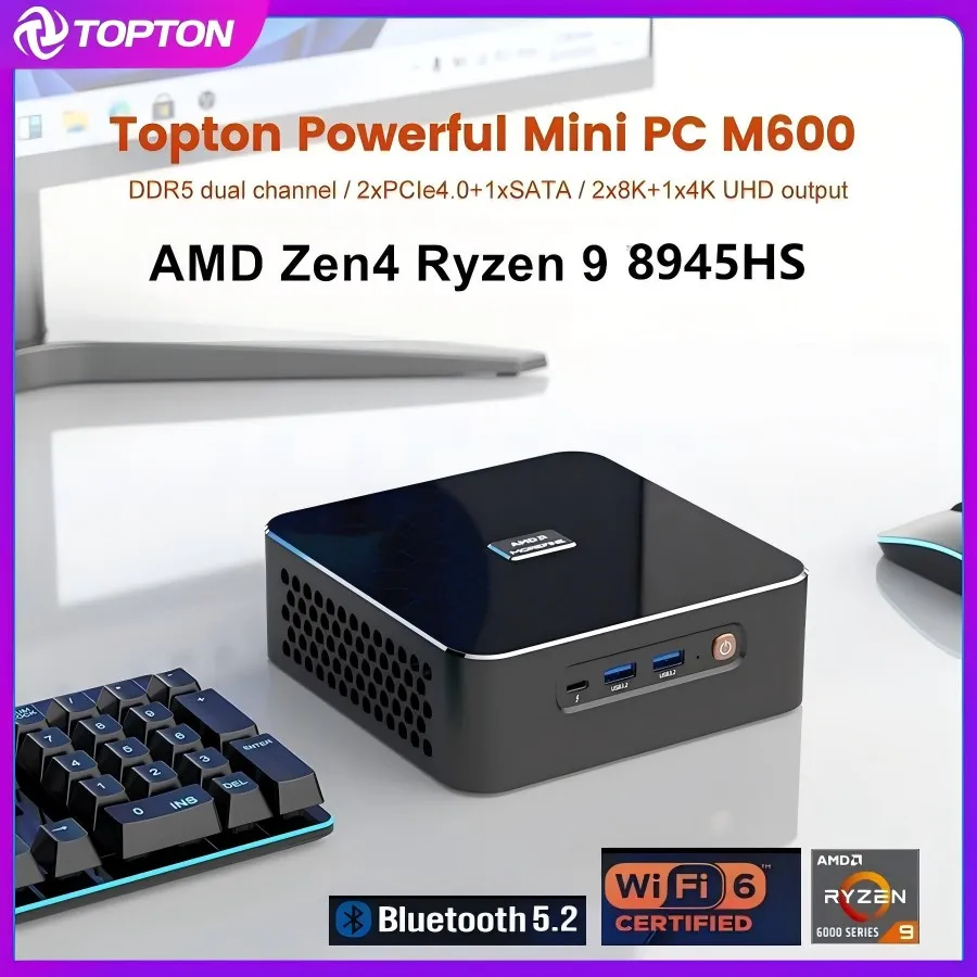 AMD-Rzyen-9-8945HS-5-8645HS-AI-Mini-PC-Gaming-Windows-11-2xDDR5-2xPCIe4 ...