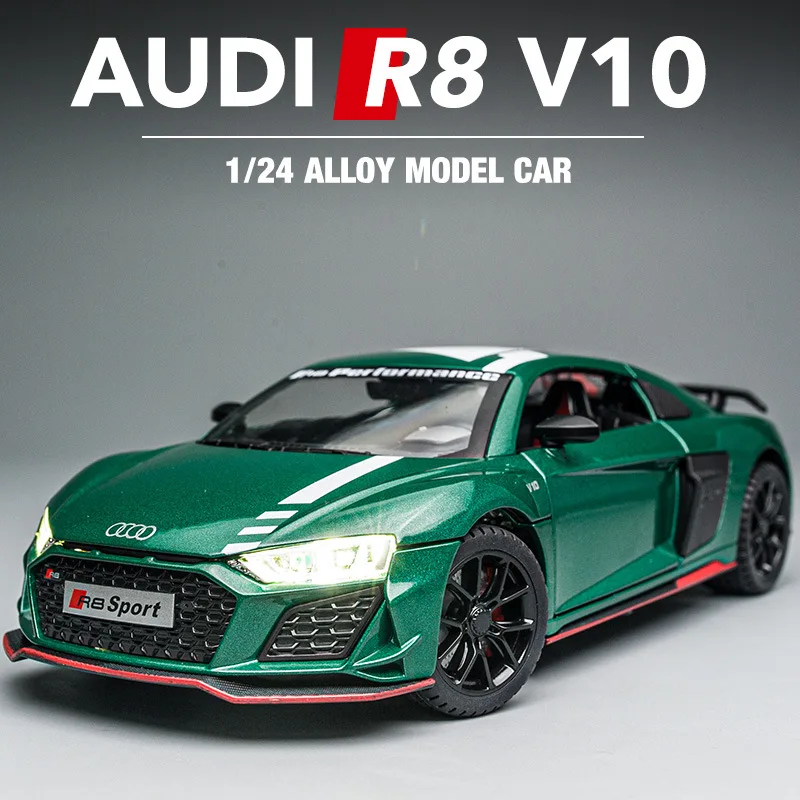 1-24-Audi-R8-V10-Alloy-Sports-Car-Model-Diecast-Metal-Toy-Sound-and ...