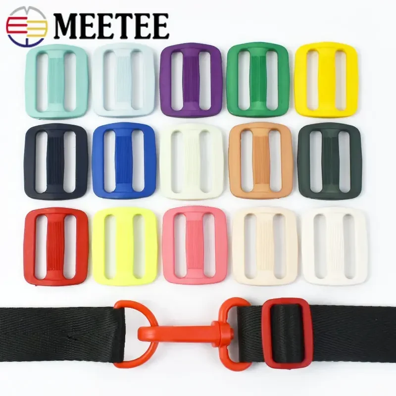 Meetee-20-50Pcs-16-20-25-31mm-Plastic-Tri-Glide-Buckles-Adjustable-Ring ...