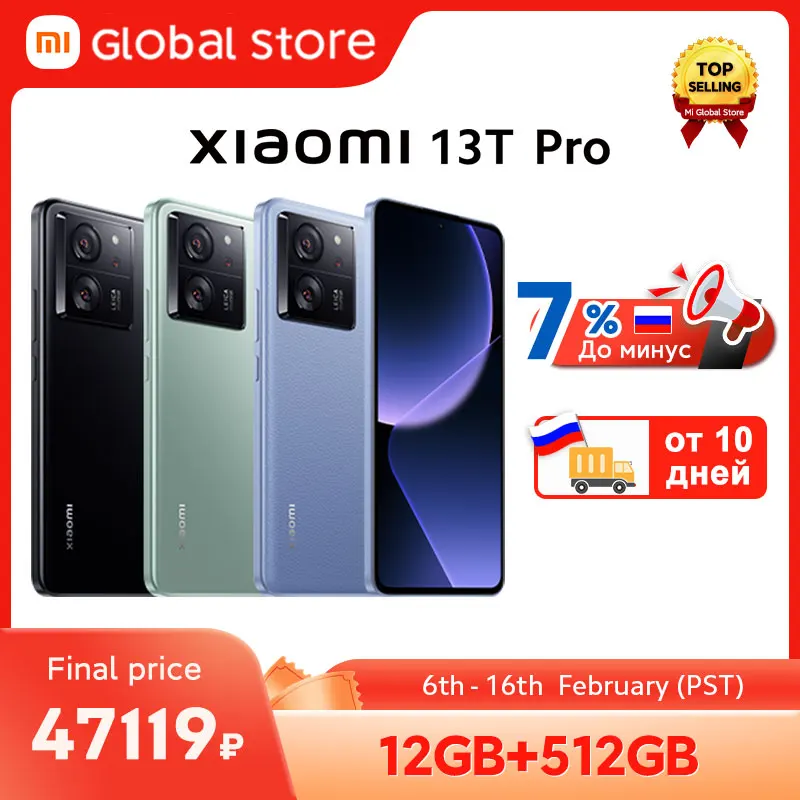 Xiaomi-13T-Pro-Global-Version-6-67-144Hz-AMOLED-Display-5G-50MP-Leica ...