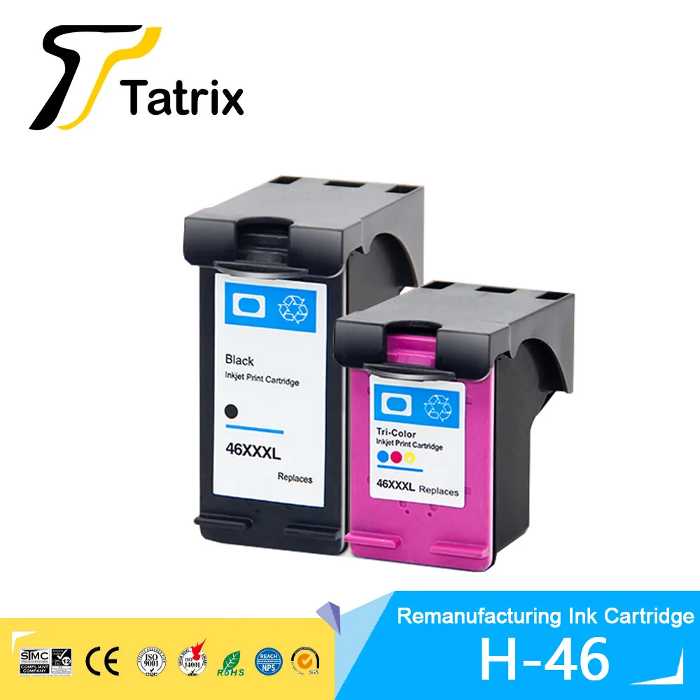 Tatrix-HP46-46-Premium-Black-Remanufacturing-Color-Inkjet-Ink-Cartridge ...