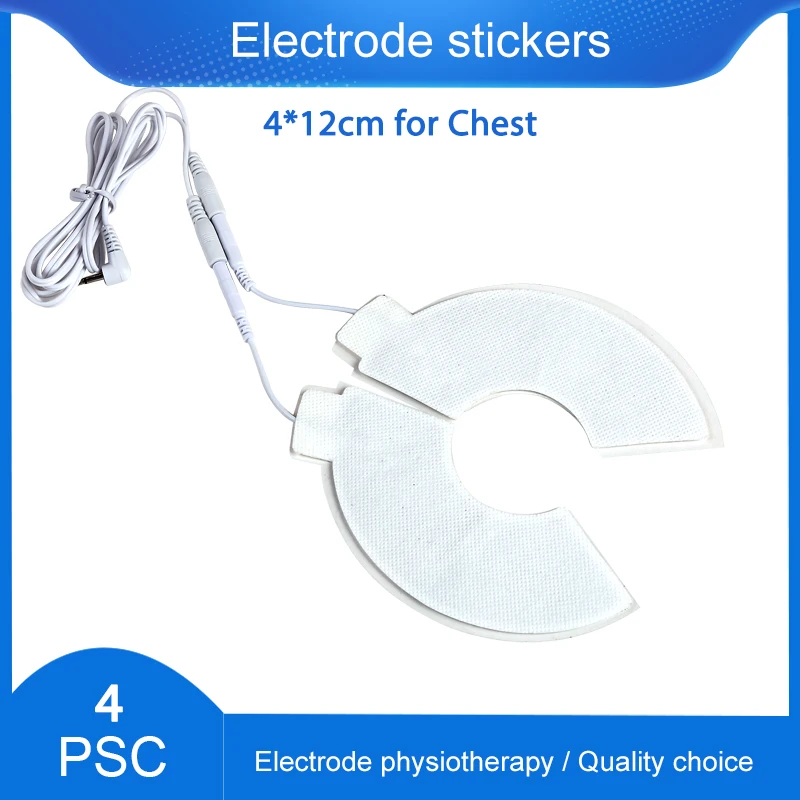 Generic Breast Frequency Self Adhesive Replacement Pads Ems Electrode ...