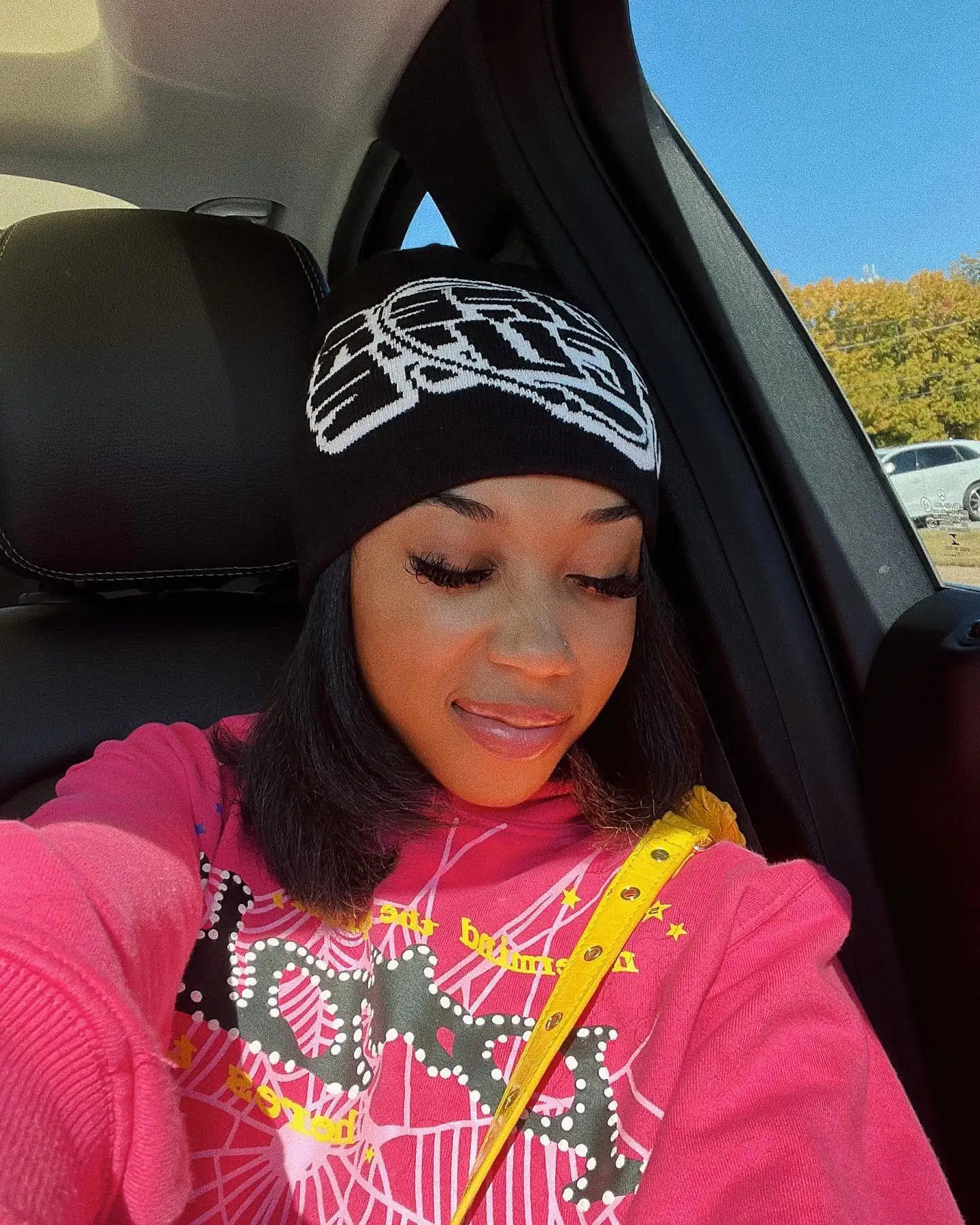 Y2K Fashion Goth Bonnet woman winter Warm beanies Men Grunge Hip Hop ...