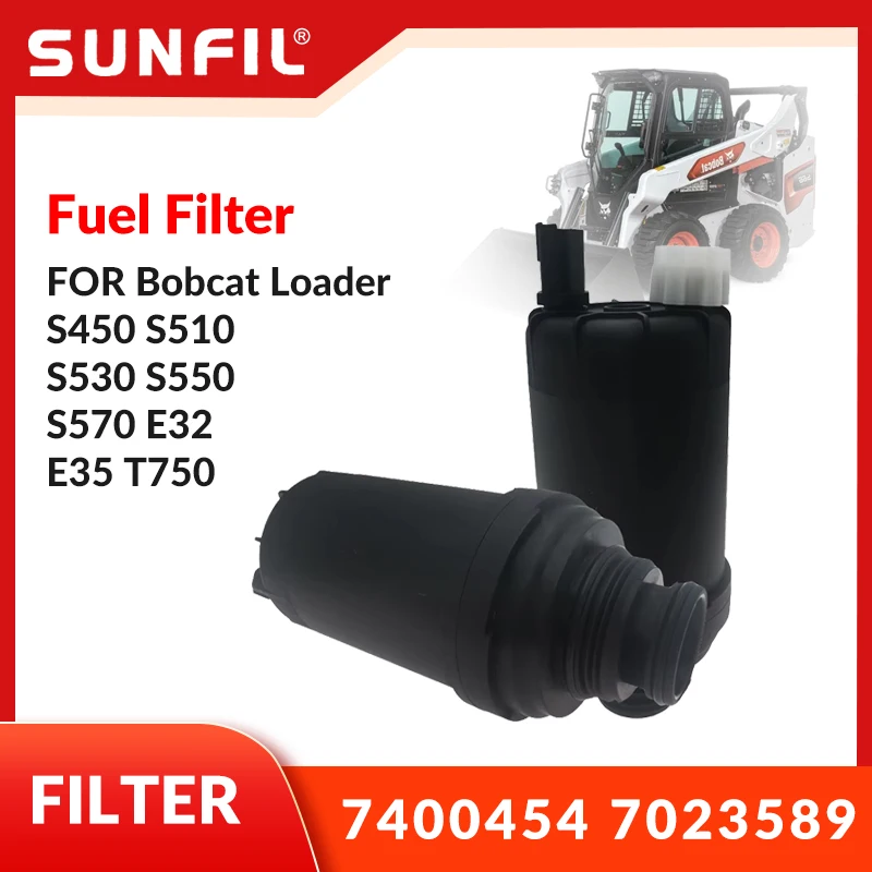 7400454 7023589 Fuel Filter for Bobcat Loader S450 S510 S530 S550 S570 ...