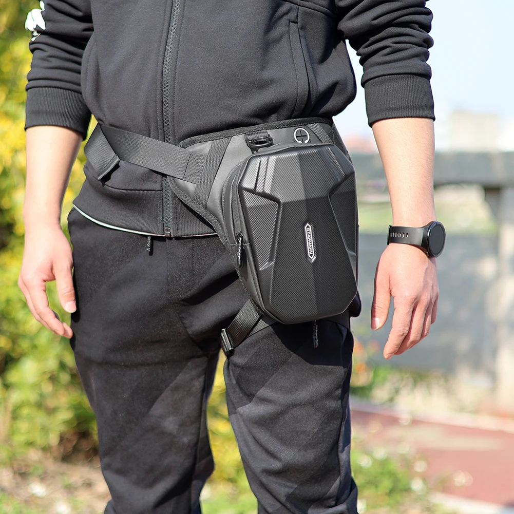 Motocicleta-Leg-Bag-Hard-Shell-Motocicleta-Drop-Leg-Side-Bag-Expans-vel ...