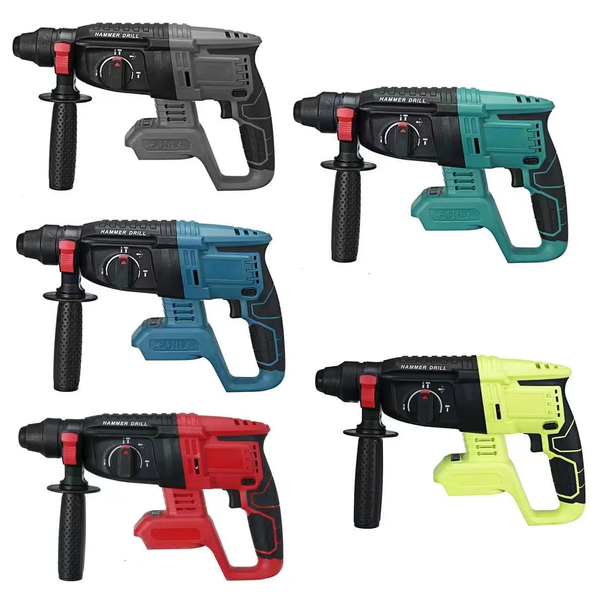 Electric-Tool-High-power-Brushless-Rechargeable-Electric-Hammer ...