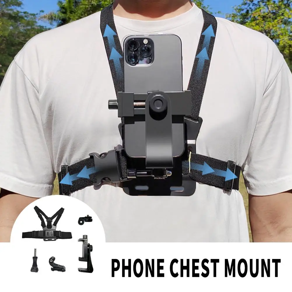 Chest-Phone-Fixing-Bracket-for-Cycling-Rowing-Fishing-Outdoor-Sports ...