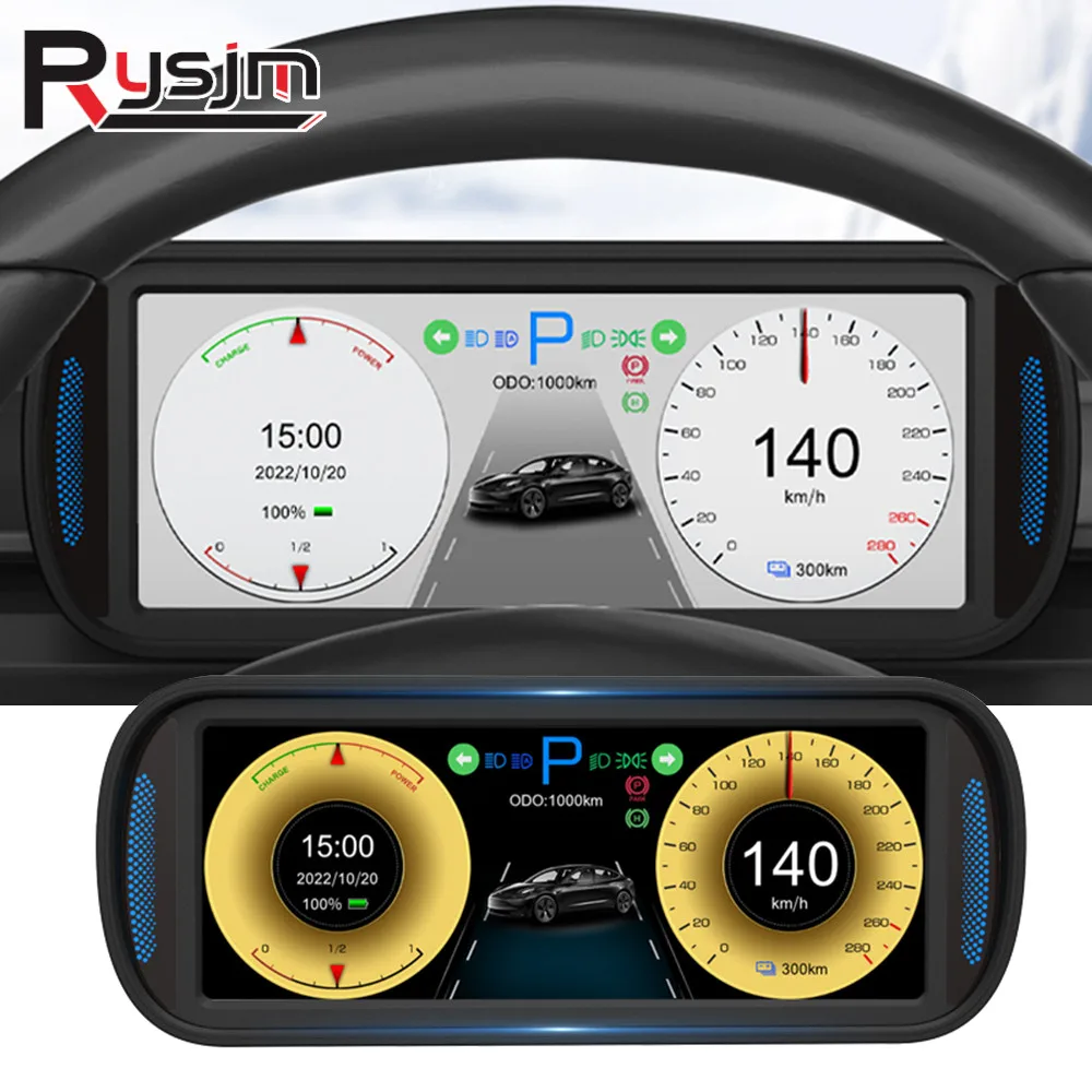 2023-Newest-Car-LCD-instrument-OBD-HUD-T10-Car-Head-Up-Display-Model-3 ...