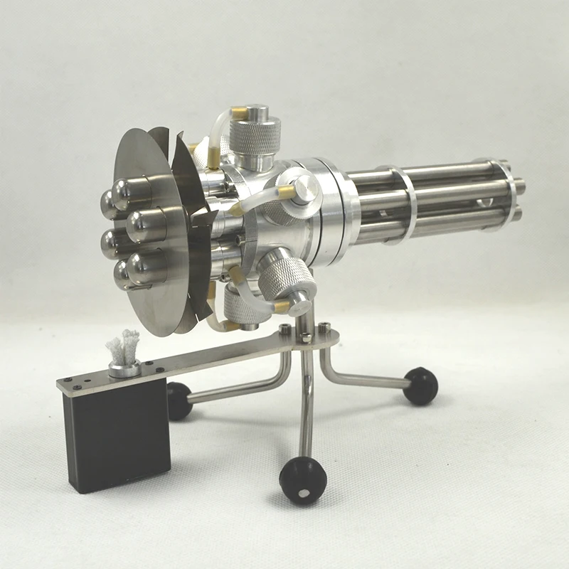 Six-Cylinder-Stirling-Engine-Movable-Metal-High-Quality-Gatling-Gun ...