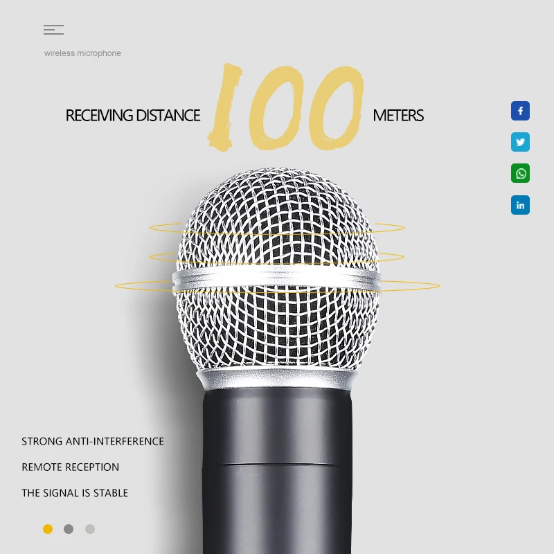 Dual UHF Wireless Mic – Wired Innovation