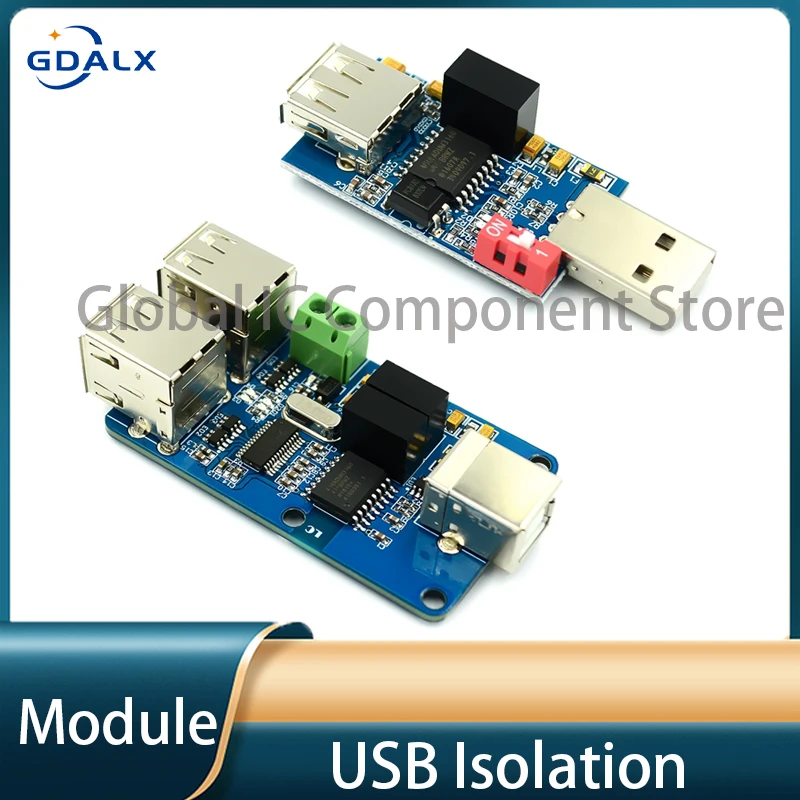 1-4Way-USB-Isolator-USB-To-USB-Isolation-Module-Coupling-Protection ...