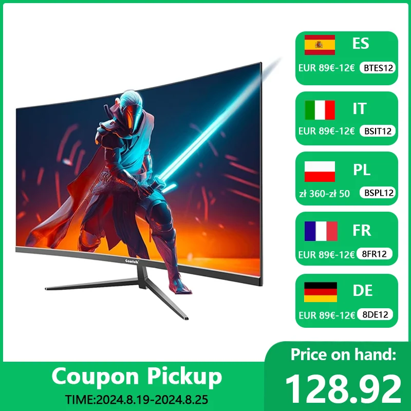 Gawfolk-Curved-Monitor-32-Zoll-75Hz-1500R-Gaming-PC-Bildschirm-QHD-2560 ...