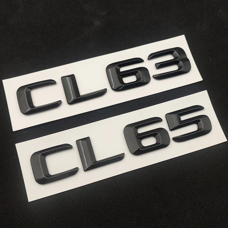 ABS-3d-Chrome-Letters-For-Car-Trunk-Mercedes-Benz-CL55-CL65-CL63-AMG ...