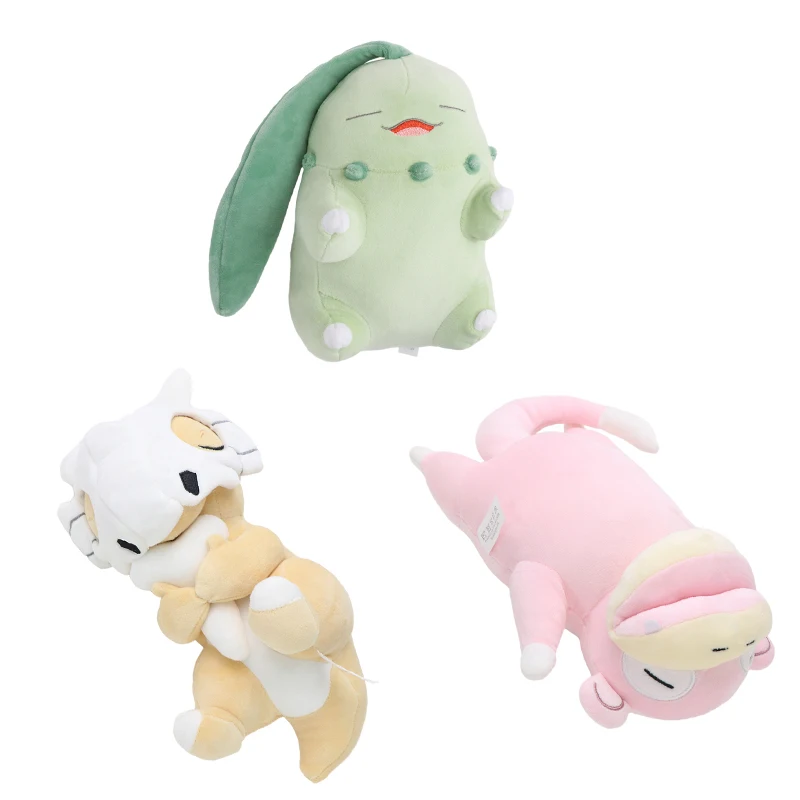 Pokemon-Sleeping-Cubone-Chikorita-Slowpoke-Lucario-Galarian-Ponyta-Soft ...