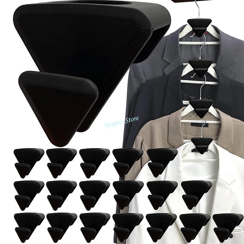 Gancho conector para colgar ropa, triángulos, extensor de armario ...