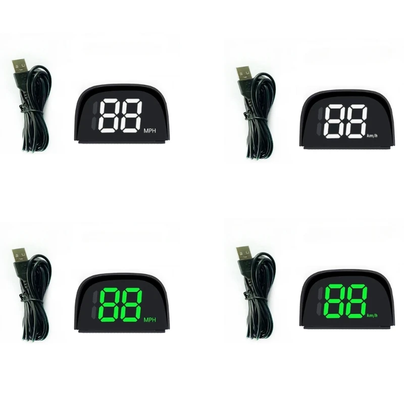 Car-HUD-Speedometer-Digital-Speedometer-KMH-MPH-LED-Large-Font-Display ...