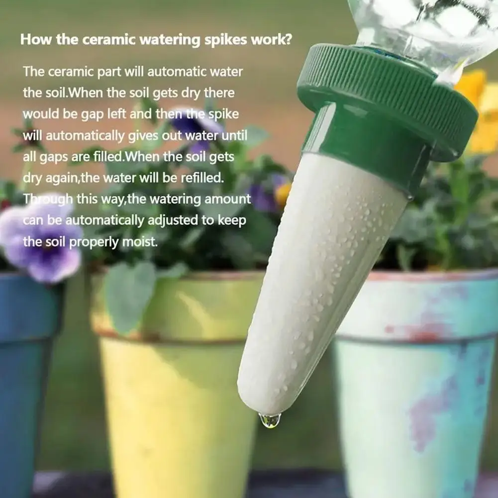 8-12-Pcs-Plastic-Irrigation-Plant-Water-Dispenser-Water-Tools-Drip ...