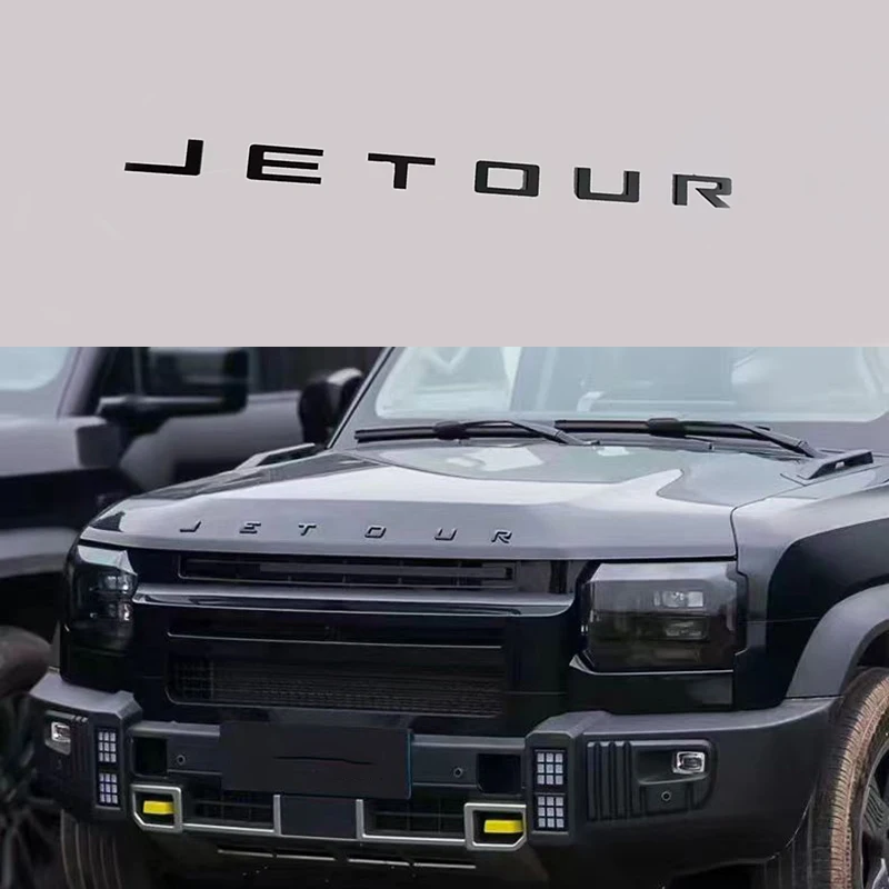 Car-Hood-Letter-Logo-Fit-for-JETOUR-Traveler-T2-Modification-3D-Three ...