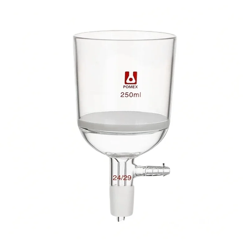 30ml/60ml/100ml/250ml/500ml/1000ml 24# Lab Glass Buchner Filter Funnel ...