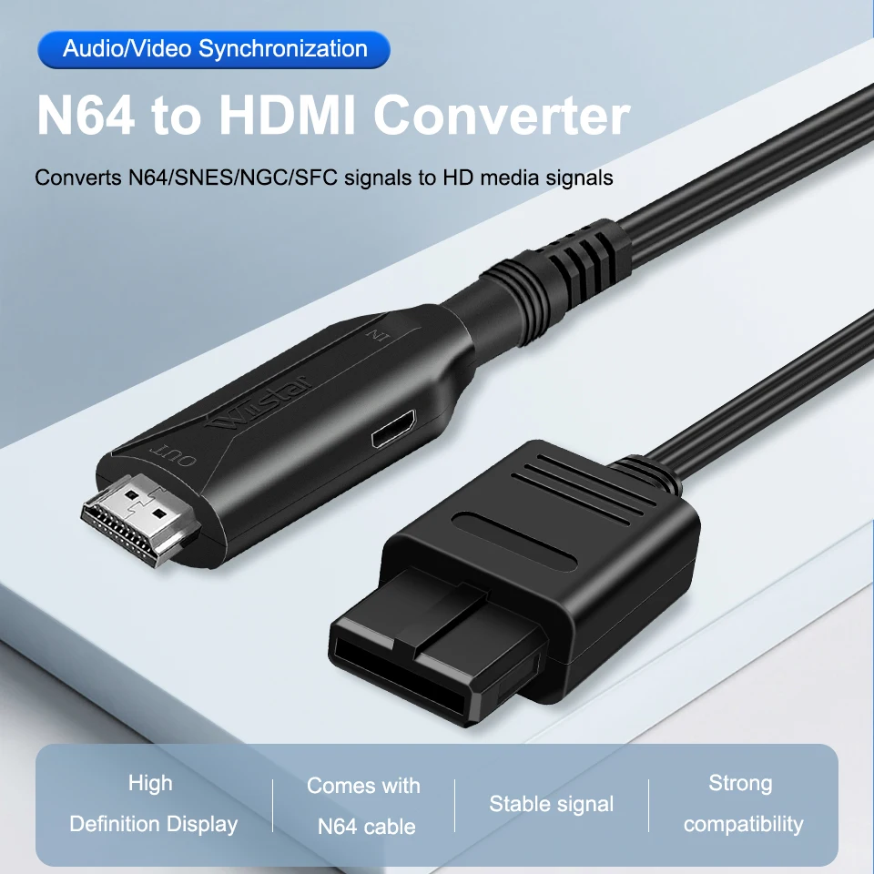N64-para-hdmi-conversor-hdtv-hdmi-adaptador-de-cabo-1-metro-para ...