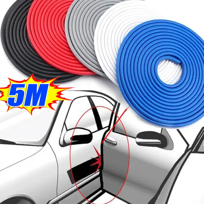 5M-Car-Door-Edge-Protector-Universal-Auto-Anti-Scratch-Strip-Chrome ...