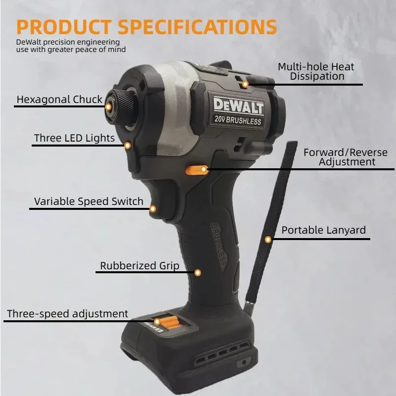 DEWALT 85M 20V Lithium Battery Tool Compact Multifunctional Electric ...