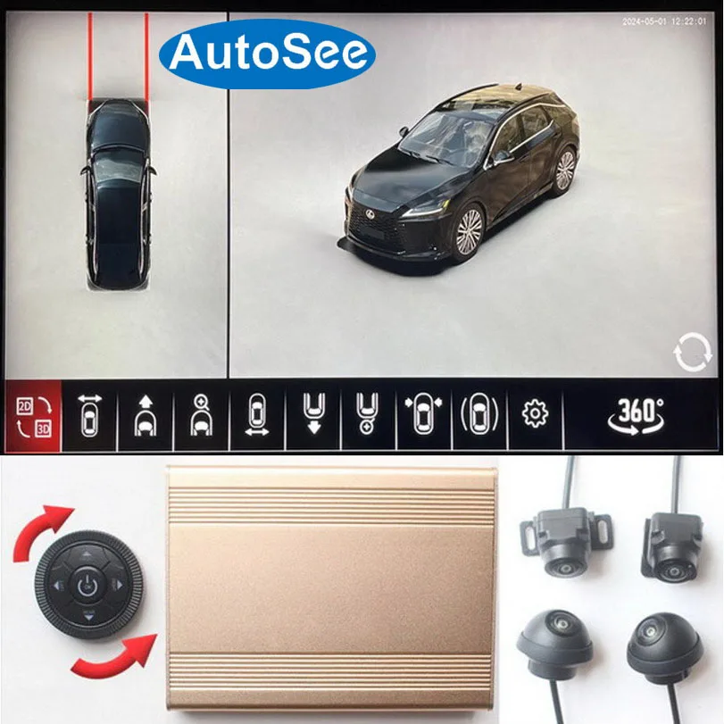 for-Lexus-LX-GX-LM-car-360-degree-camera-bird-eye-3D-panoramic-rear ...