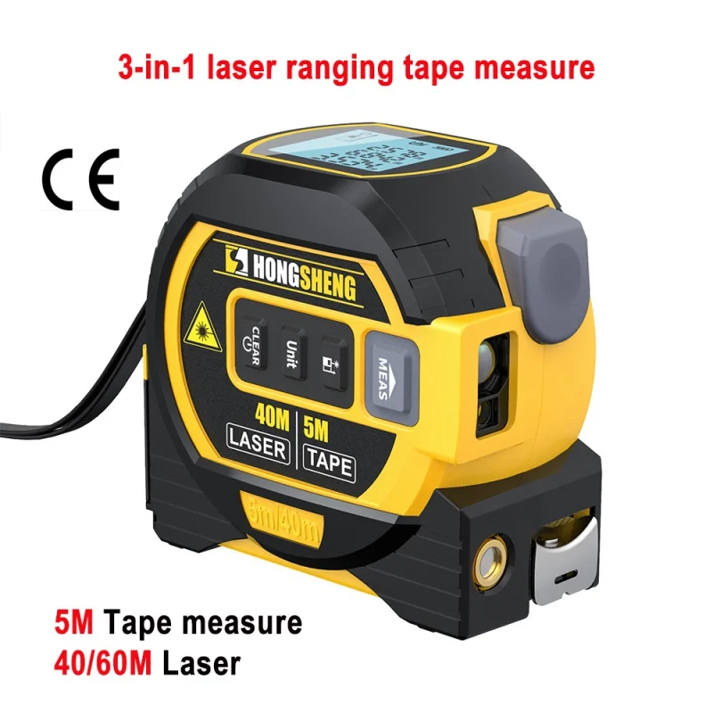 3-in-1-5m-Laser-Teaseband-Rangemeter-Electronic-Rutter-Laser-Distance ...