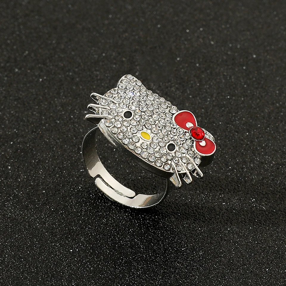 Hello Kitty Ring Silver