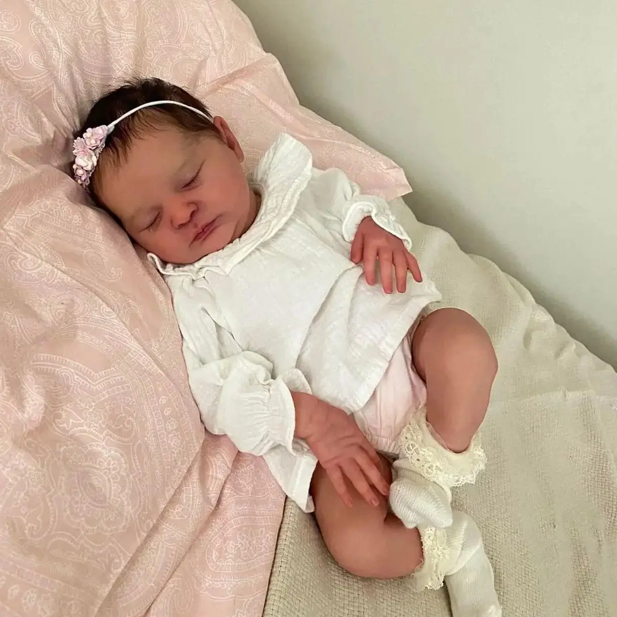 49cm-Laura-Reborn-Baby-Girl-Soft-Stuffed-Body-Silicone-Vinyl-With ...