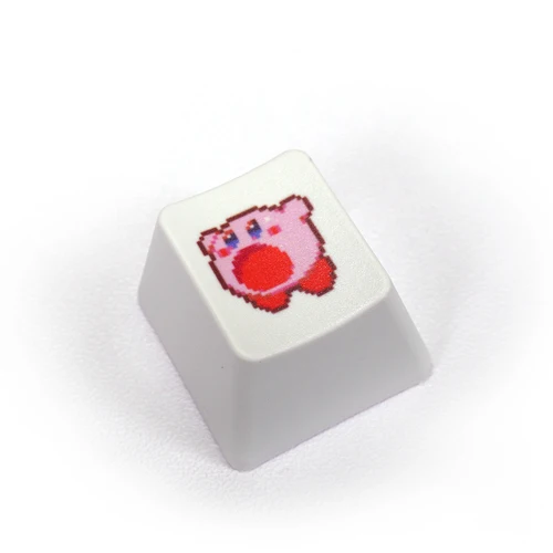 Mechanical Keyboard Keycap DIY Personality Creative Pixel Style Kirby ...