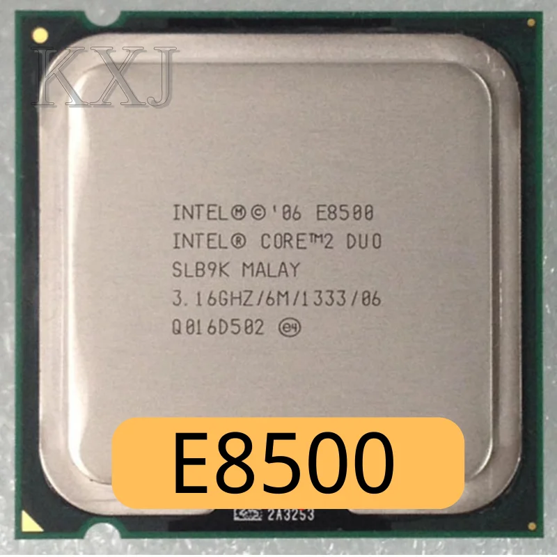 Processador Intel core 2 duo e8500, slb9k slbal, 3.16ghz, 6mb, 1333mhz ...