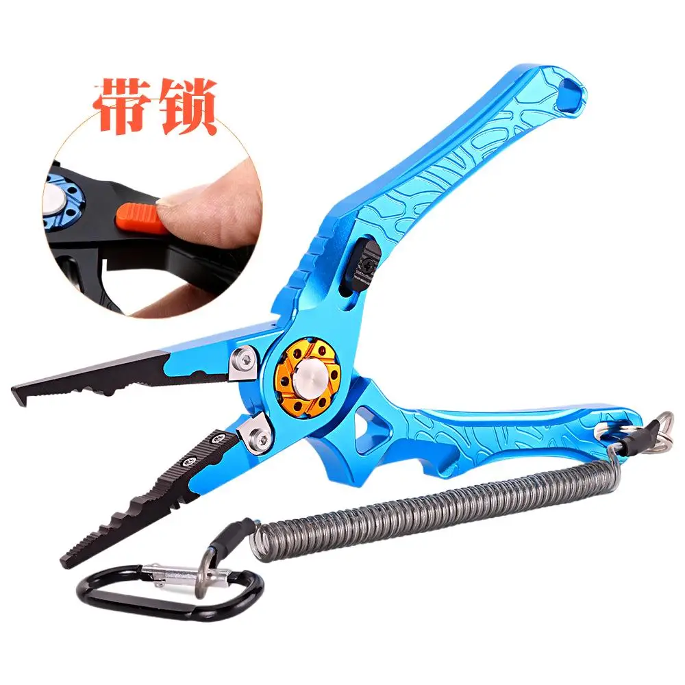 Creative-Forceps-Fishing-with-Lock-Multi-Functional-Clip-Wire-Cutter ...