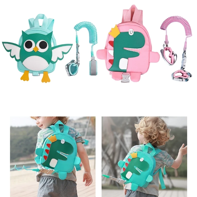 Child-Cartoon-Rabbit-Dinosaur-Anti-Lost-Backpack-Baby-Outdoor-Walking ...