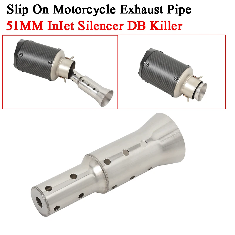 Motorcycle Exhaust DB Killer Silencer Noise Sound Eliminator Exhaust ...