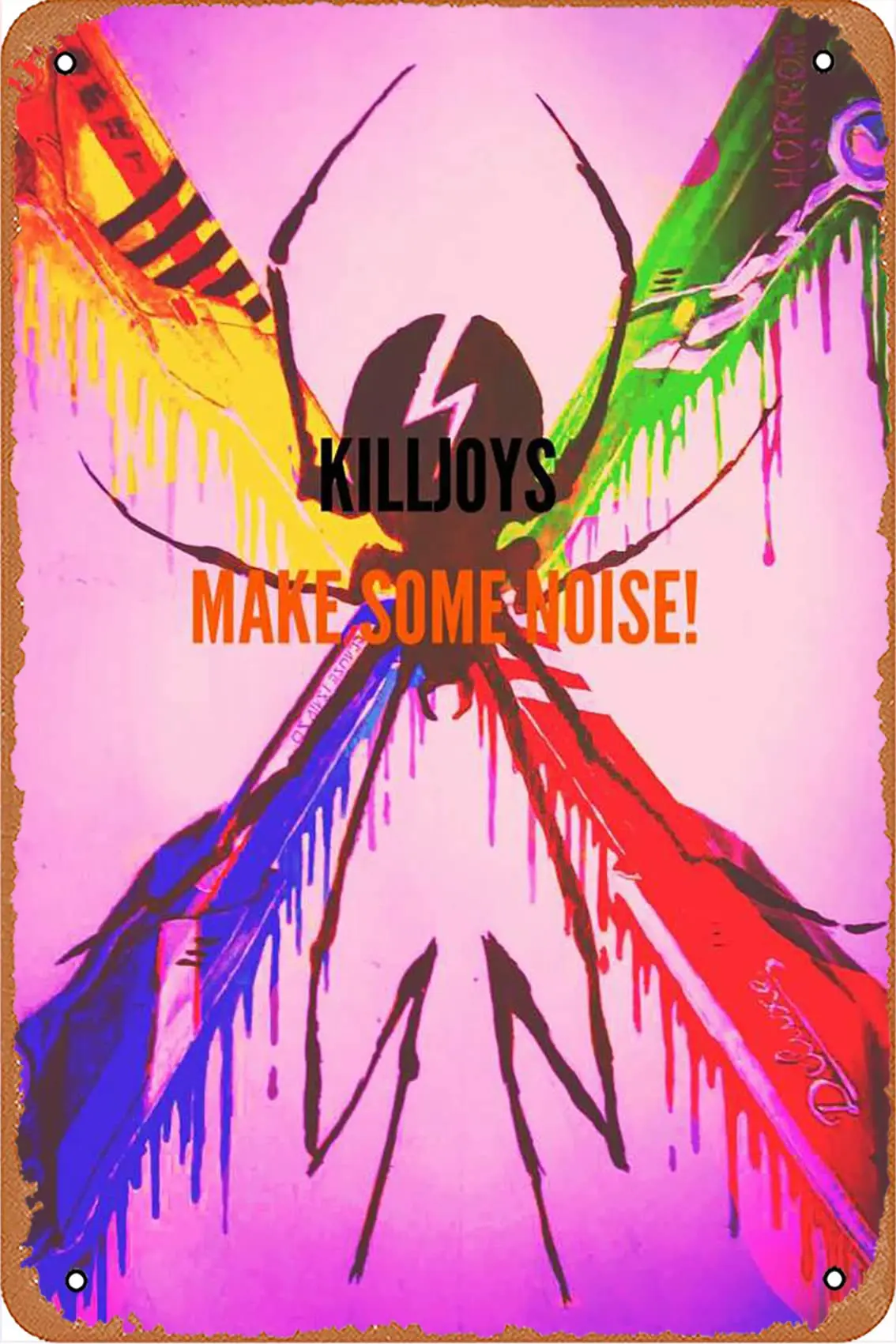 Mcr-Poster-Band-Poster-Danger-Days-2-Novelty-Metal-Sign-Retro-Wall ...