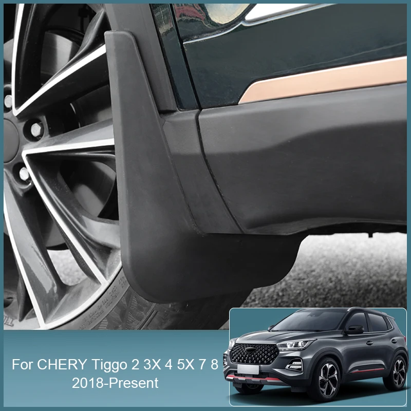 Abs 4pcs Car Mudguards Fender For Chery Tiggo 2 Pro 3x 4 Pro 5x 7 Pro 8 Pro Max 2018-present ...