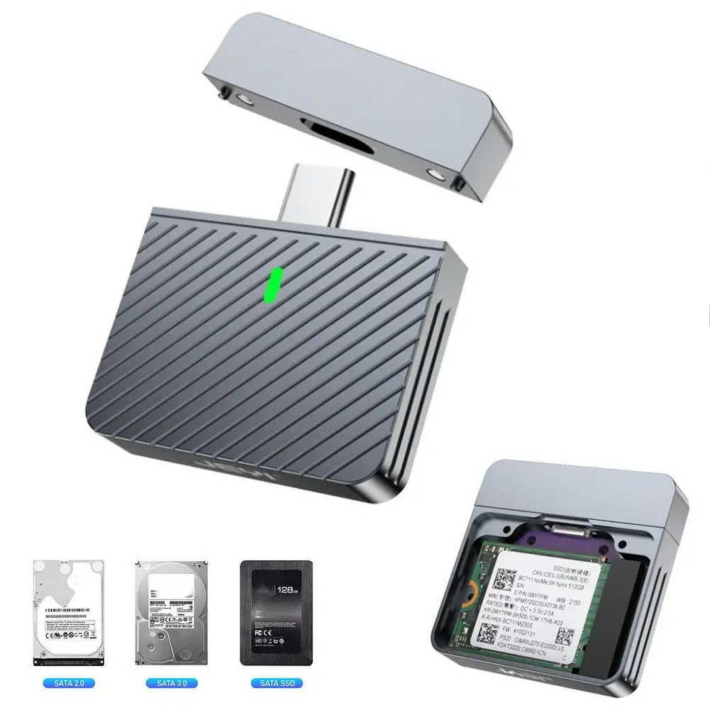 JEYI-2230-NVMe-NGFF-Direct-attach-SSD-Enclosure-USB-Aluminum-Case-SATA ...