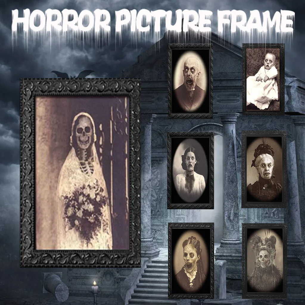 Horror-Picture-Frame-Lenticular-3D-Changing-Face-Scary-Portraits ...