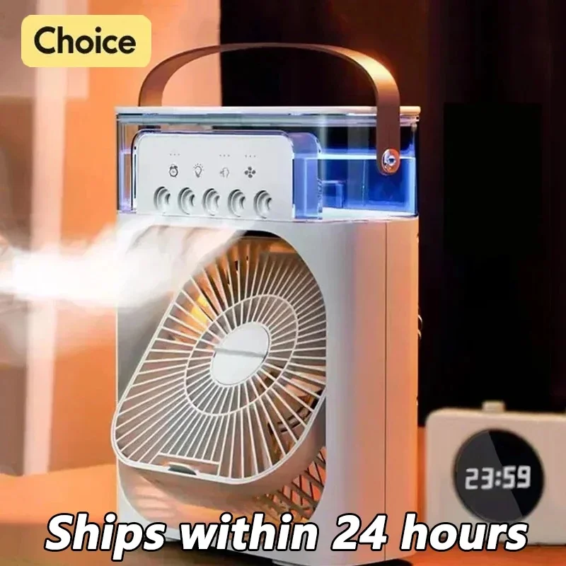 Portable-3-In-1-Fan-AIr-Conditioner-Household-Small-Air-Cooler-LED ...