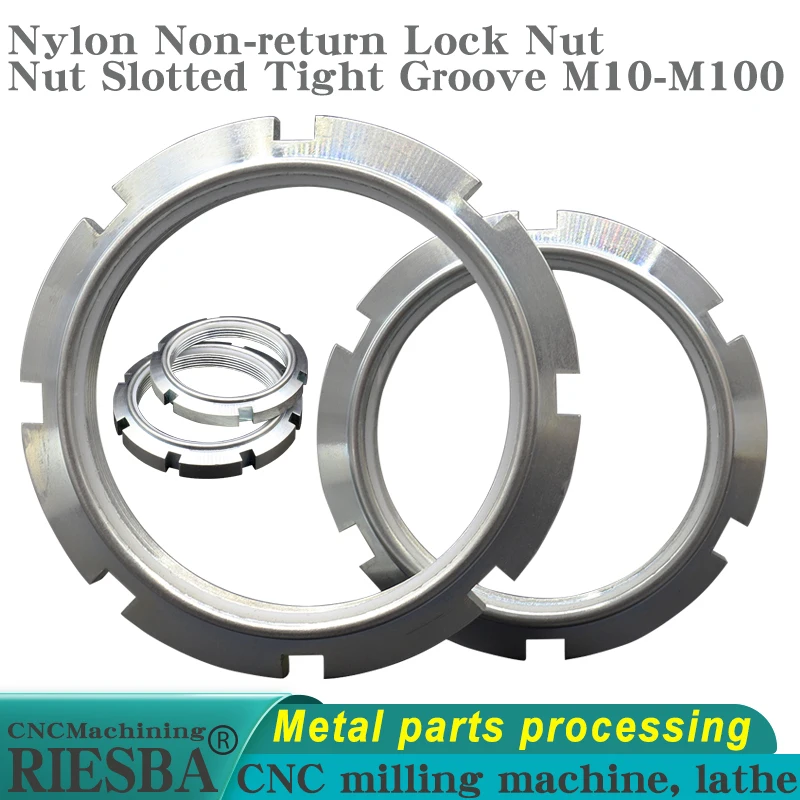 GUK-Nylon-Non-return-Lock-Nut-Anti-loosening-Self-locking-Round-Nut ...