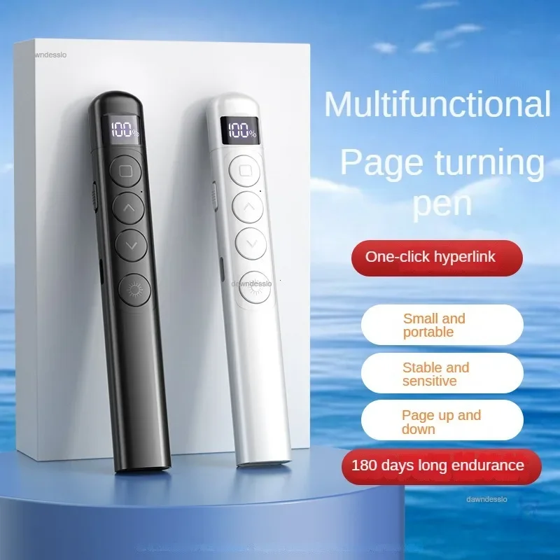Powerpoint-Pen-Wireless-Presentation-Clicker-Type-C-Rechagable-Remote ...