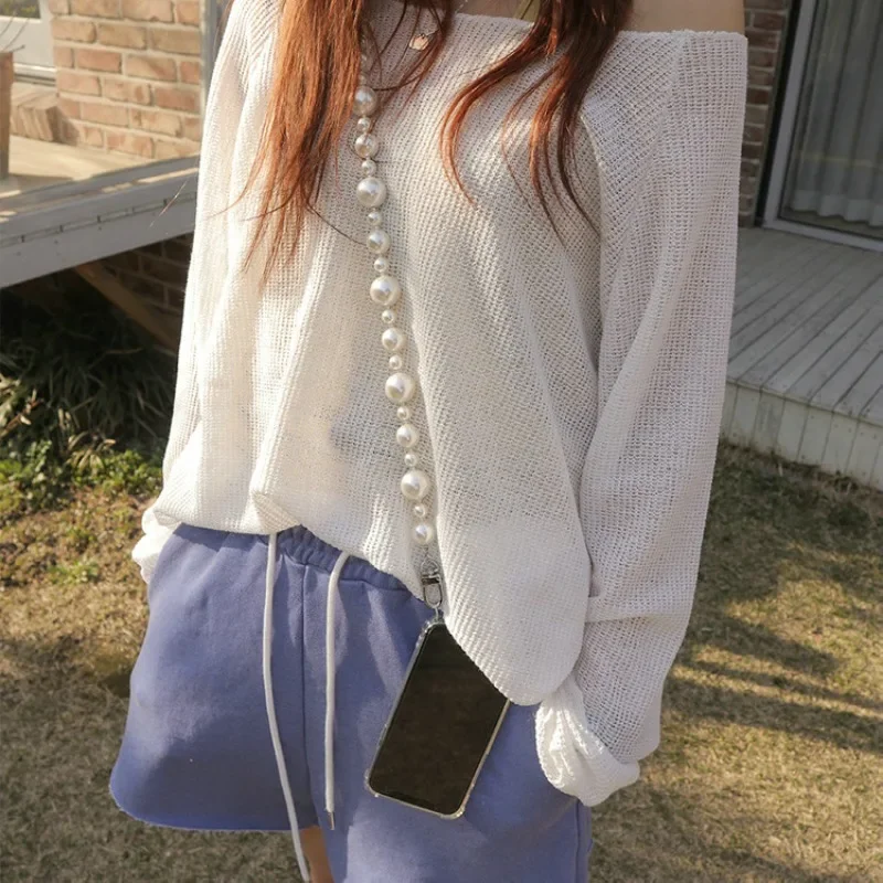 Long-Pearl-Phone-Strap-Lanyard-Bag-Chain-for-Women-Phone-Case-Hanging ...