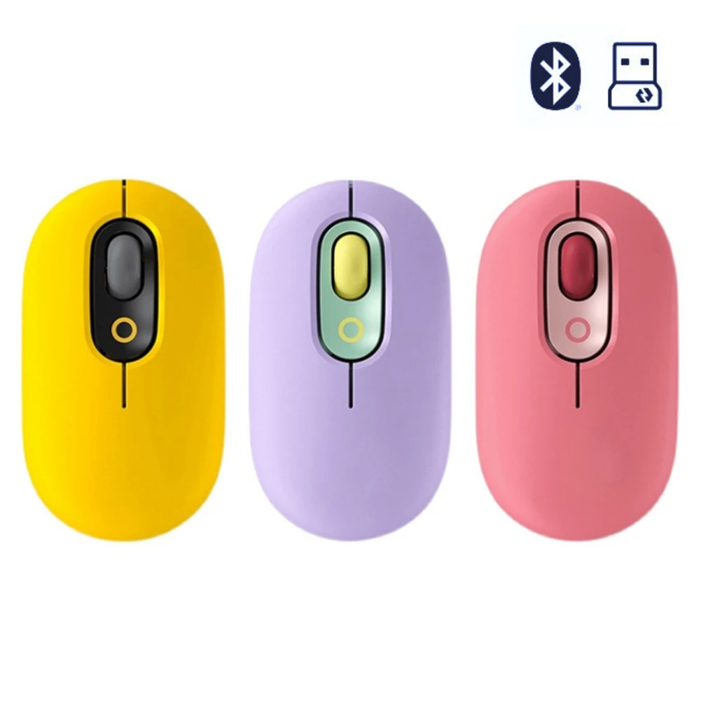 2-4Ghz-Wireless-Bluetooth-compatible-Mouse-Mini-Silent-Gaming-Mice ...