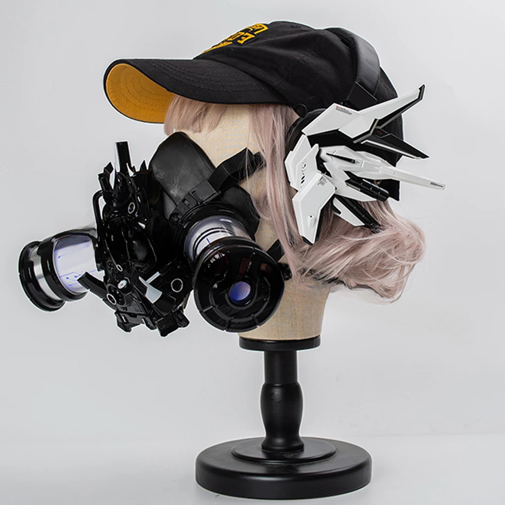 Sci-Fi-Tecnologia-Halloween-Mask-Gothic-Mask-Adere-os-Mec-nicos-Night ...