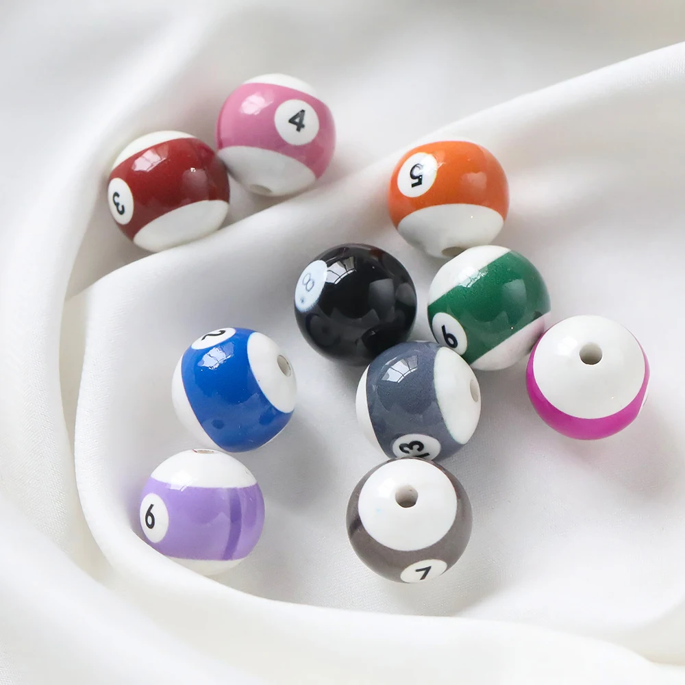 10pcs-Lot-16mm-Colorful-Acrylic-Big-Hole-Billiards-Ball-Beads-for ...