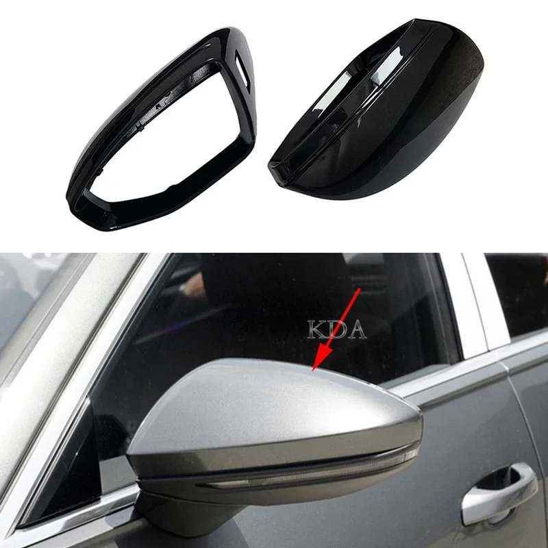 Auto-Left-Right-Wing-Rearview-Rear-Mirror-Cover-Case-Shell-Housing-for ...